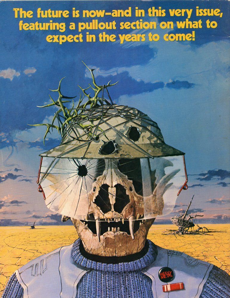 Fantasy Heavy Metal Magazine Vol 10 #5 (1982)Outland Adult Comic Mag VG ...