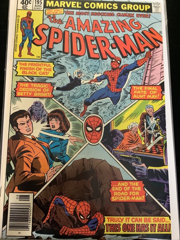The Amazing Spider-Man #195 (1979) | Comic Books - Bronze Age, Marvel ...