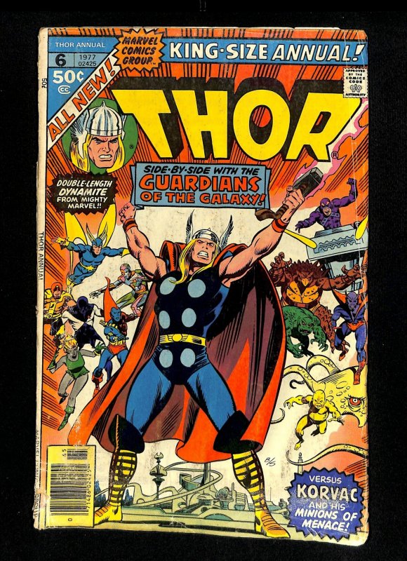 Thor Annual #6 Guardians of the Galaxy Appearance! | Comic Books ...