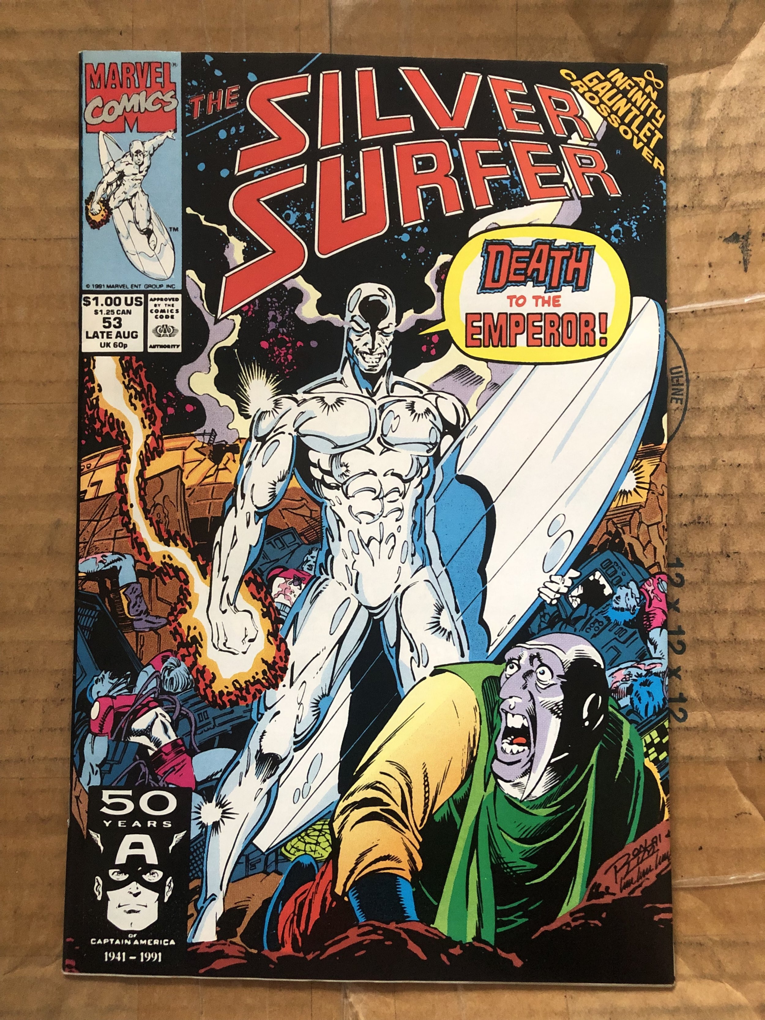 Silver Surfer #53 (1991) | Comic Books - Copper Age, Marvel, Superhero ...