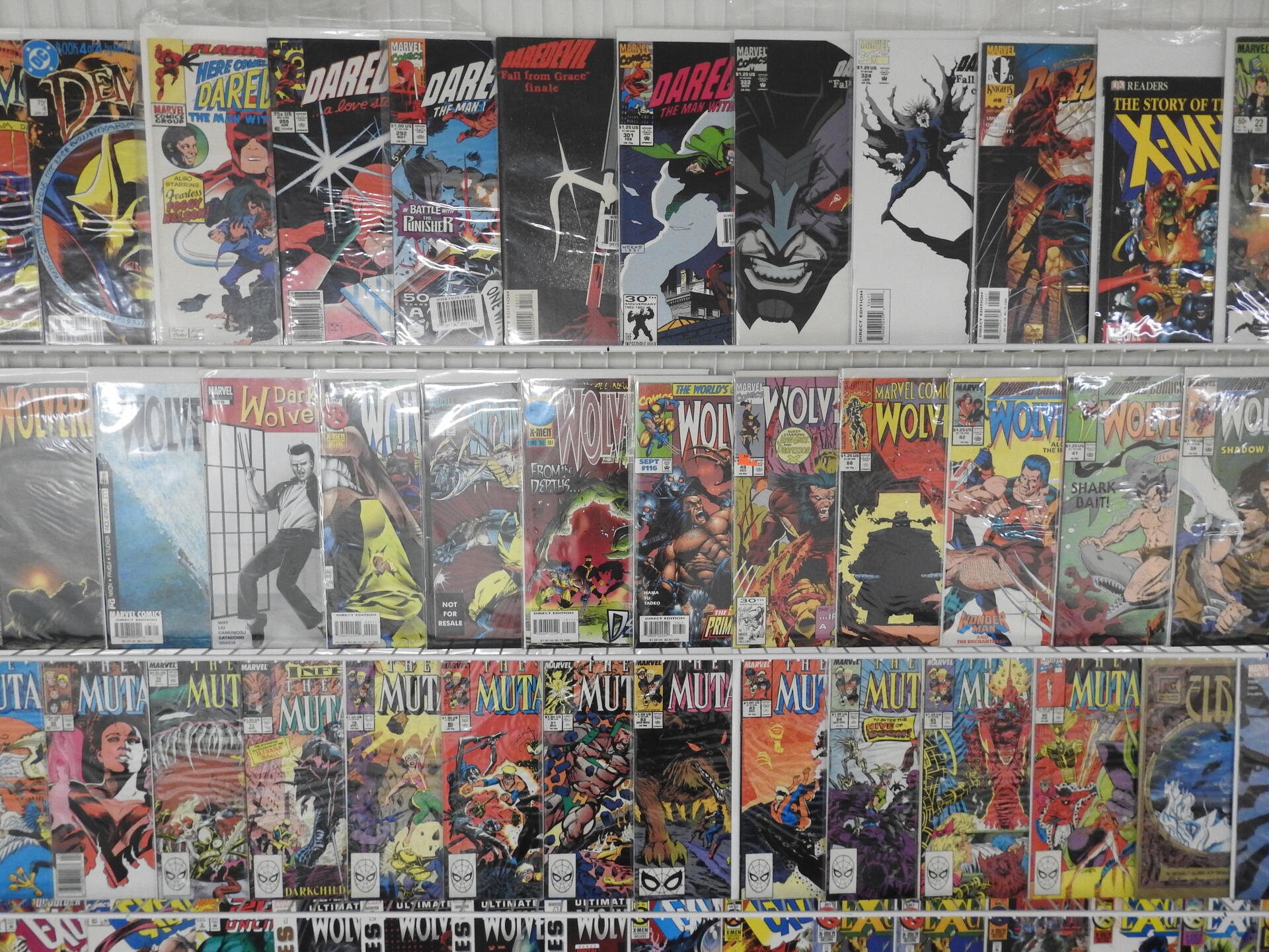 Huge Lot 130+ Comics W/ Wolverine, New Mutants, Excalibur+ Avg VF ...