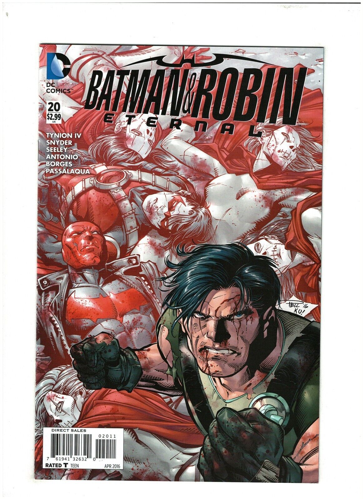 Batman & Robin Eternal #20 NM- 9.2 DC Comics Scott Snyder 2016 Red Hood ...