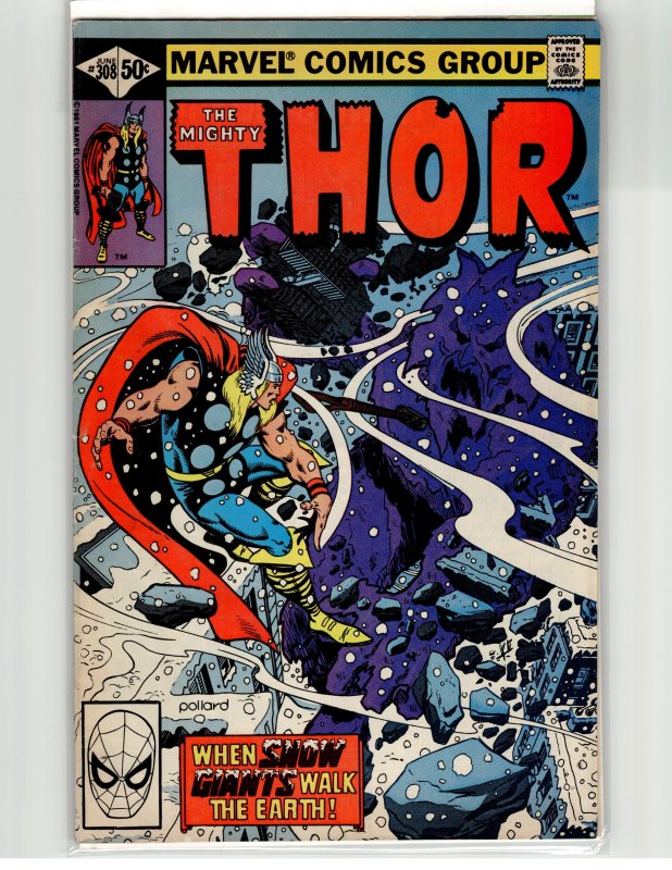 Thor #308 (1981) | Comic Books - Bronze Age, Marvel / HipComic