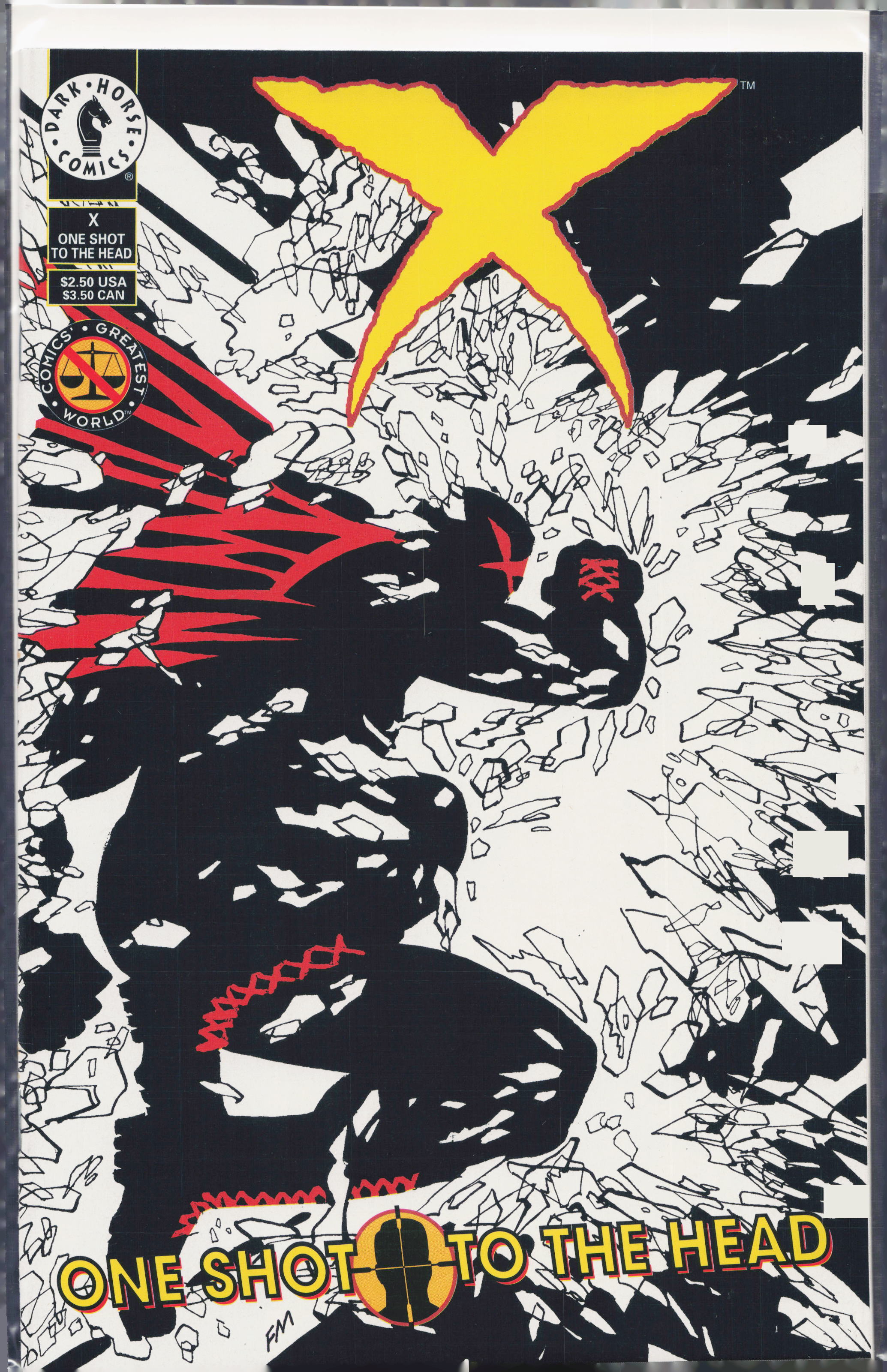 X: One Shot To The Head (1994) X | Comic Books - Modern Age, Superhero ...