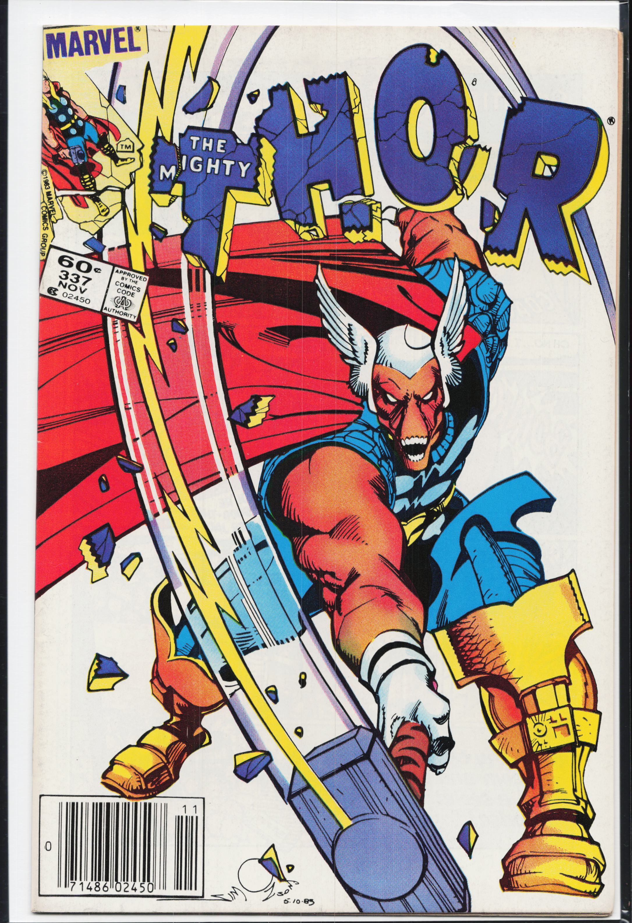 Thor #337 (1983) Thor [Key Issue] | Comic Books - Bronze Age, Marvel ...