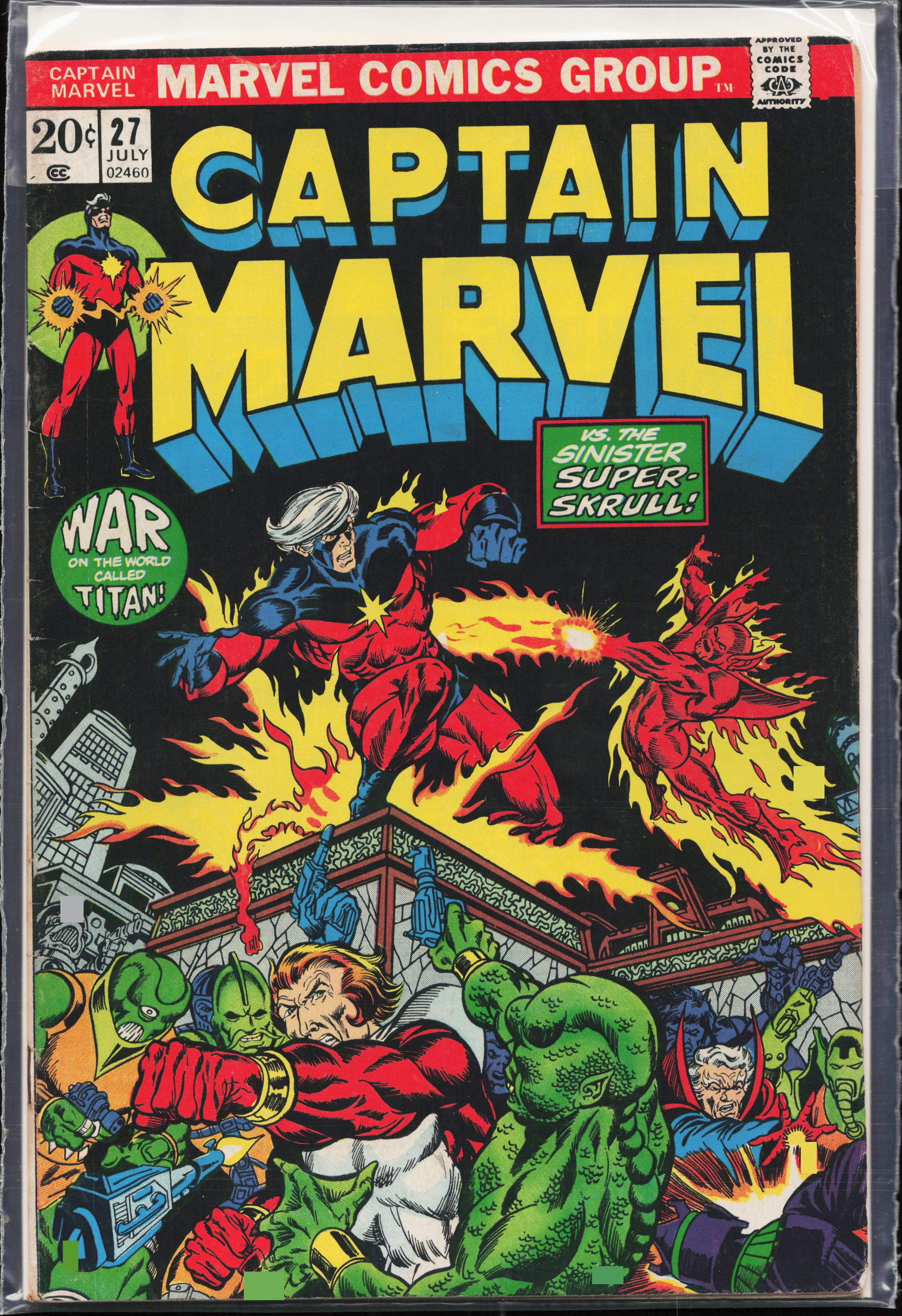 Captain Marvel #27 (1973) Captain Marvel [Key Issue] | Comic Books ...