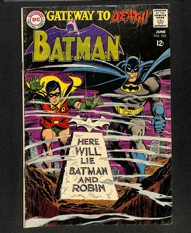 Batman #202 | Full Runs & Sets, DC Comics, Batman, Superhero / HipComic