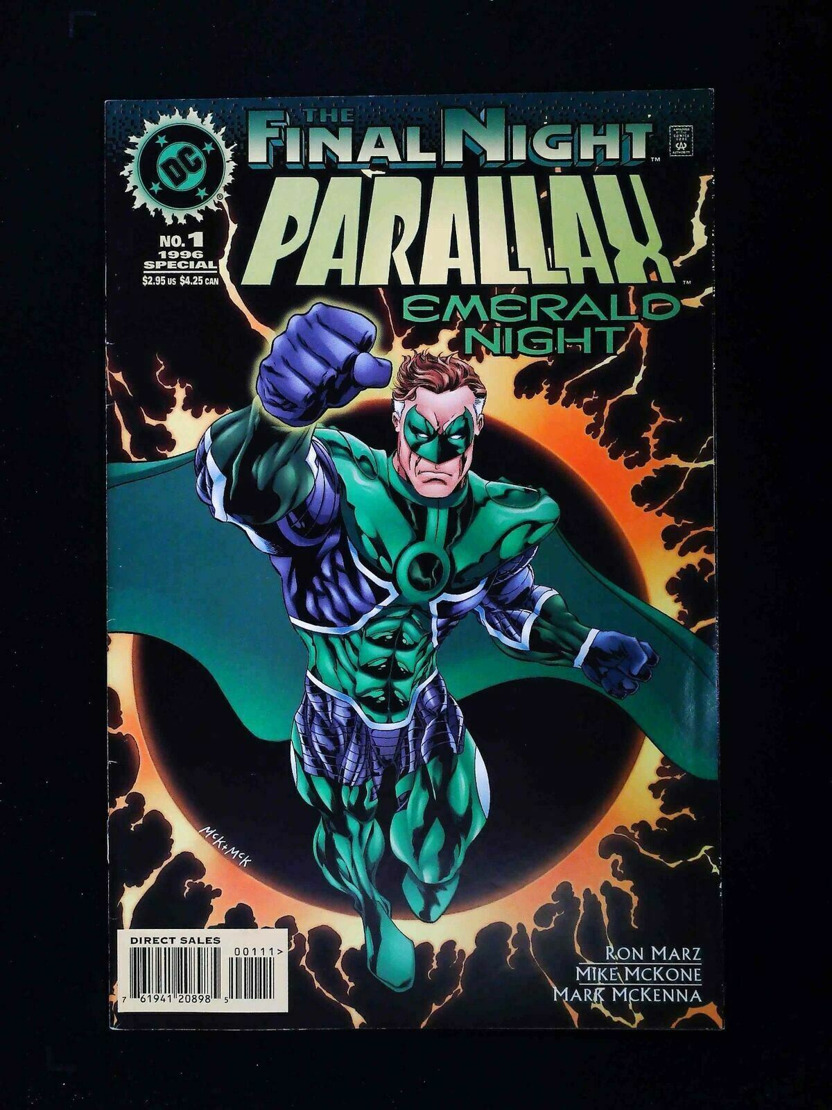Parallax Emerald Night #1 Dc Comics 1996 Vf+ | Comic Books - Modern Age ...