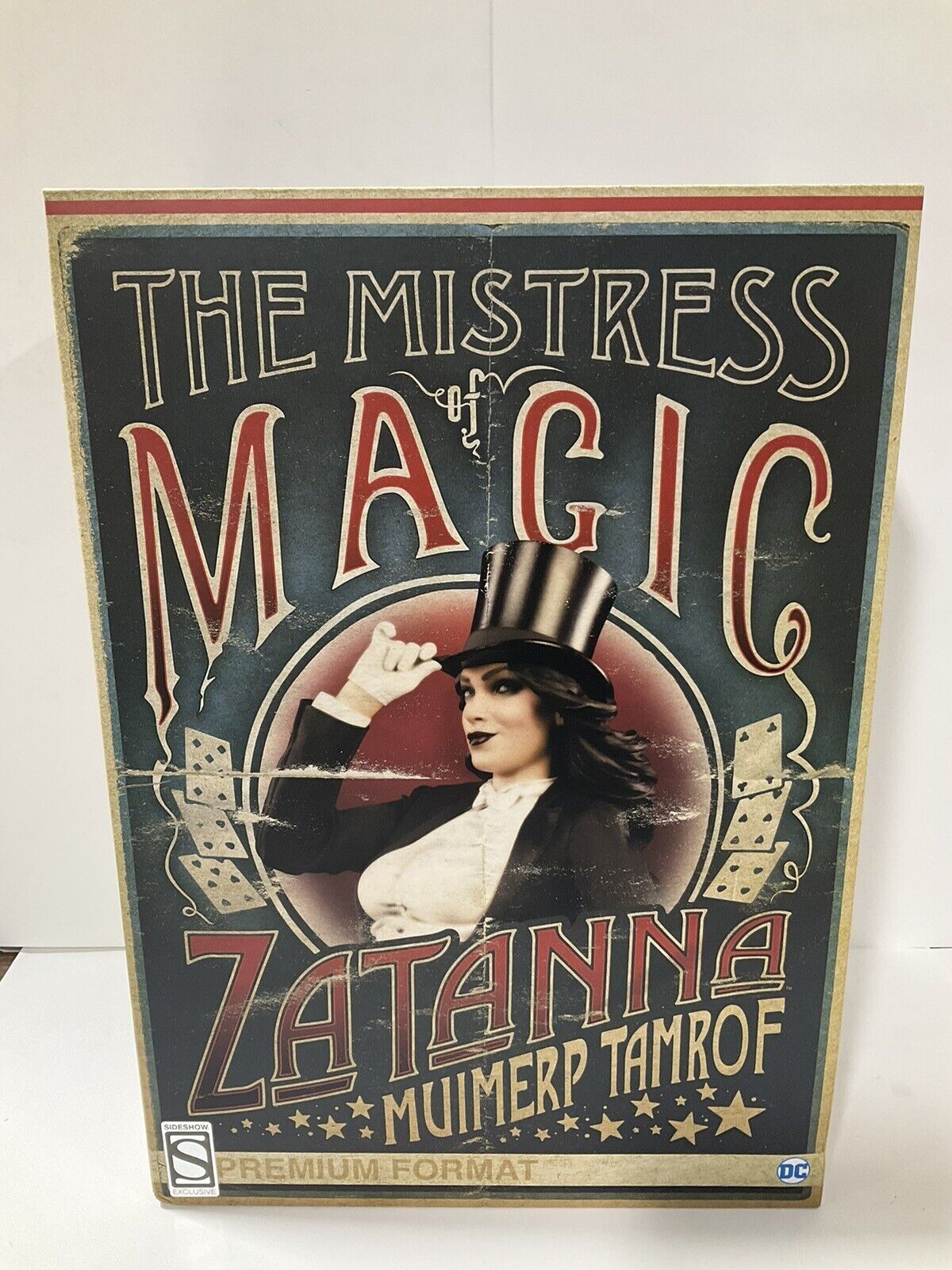 Zatanna Premium Format Figure Sideshow Exclusive Limited 588/750 Sealed ...