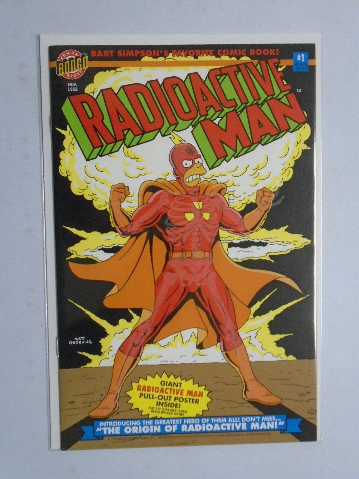 Radioactive Man (1st Series) #1 Direct Edition, 8.0/VF (1993) | Comic ...