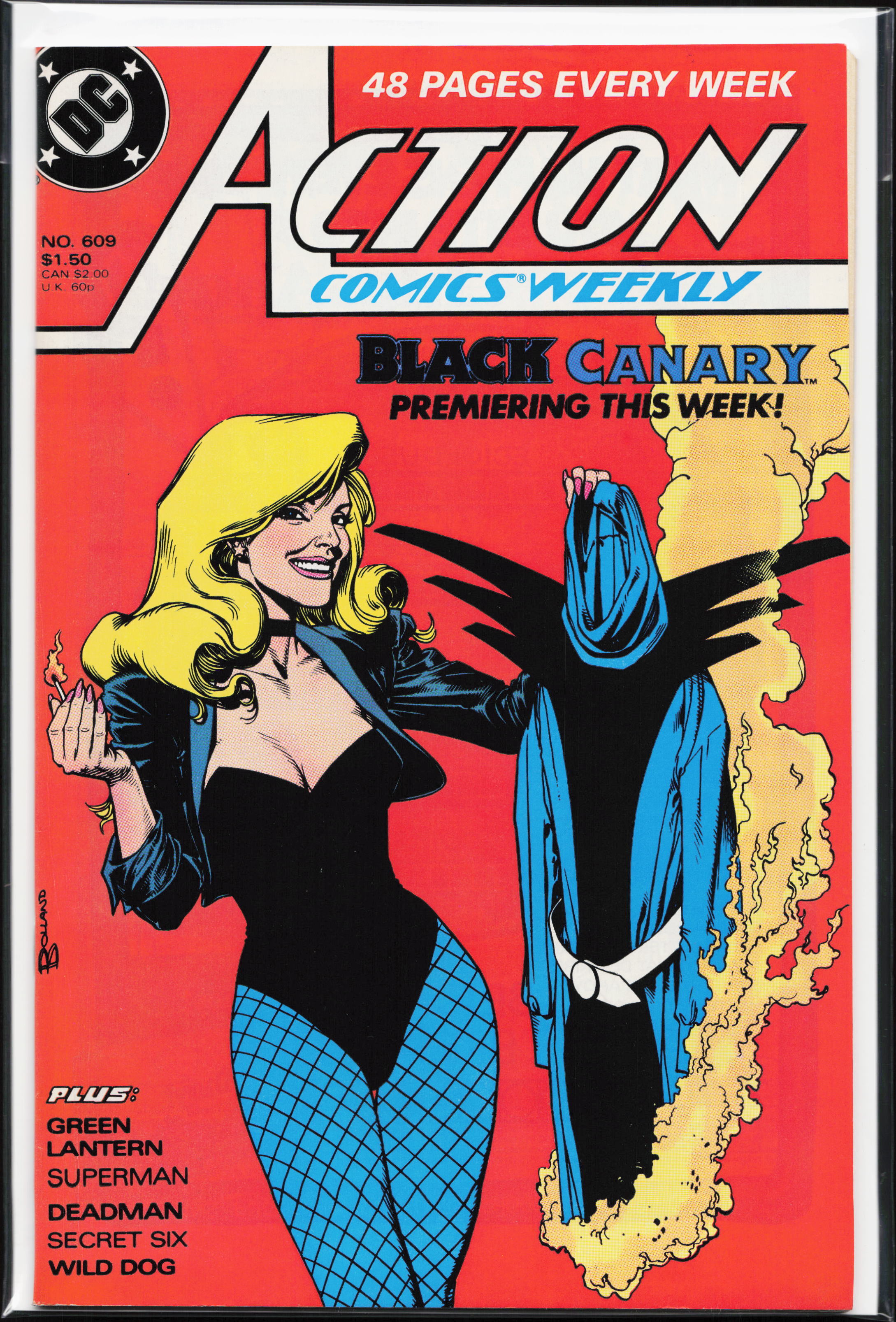 Action Comics Weekly #609 (1988) Black Canary | Comic Books - Copper ...