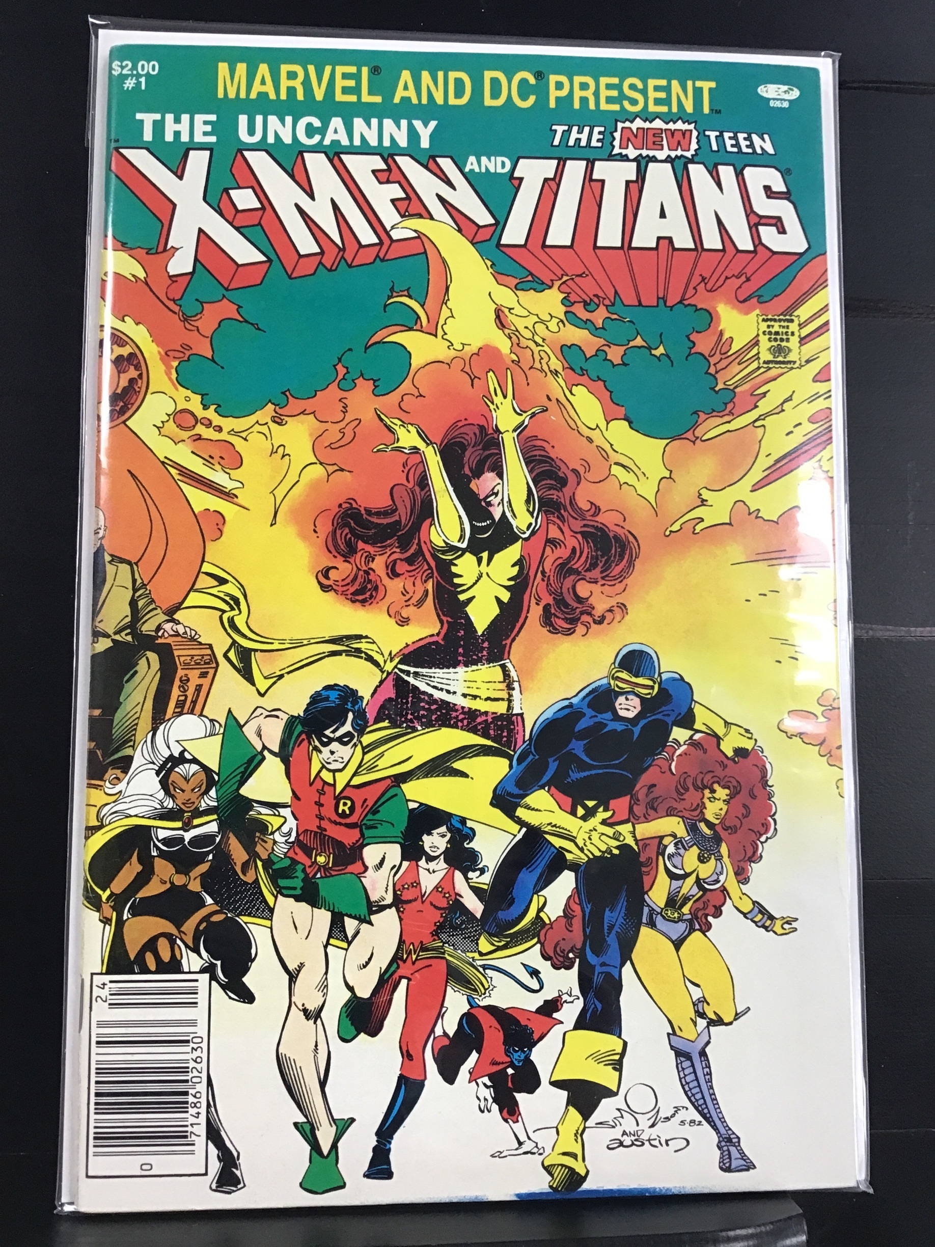 Marvel and DC Present featuring The Uncanny X-Men and The New Teen ...