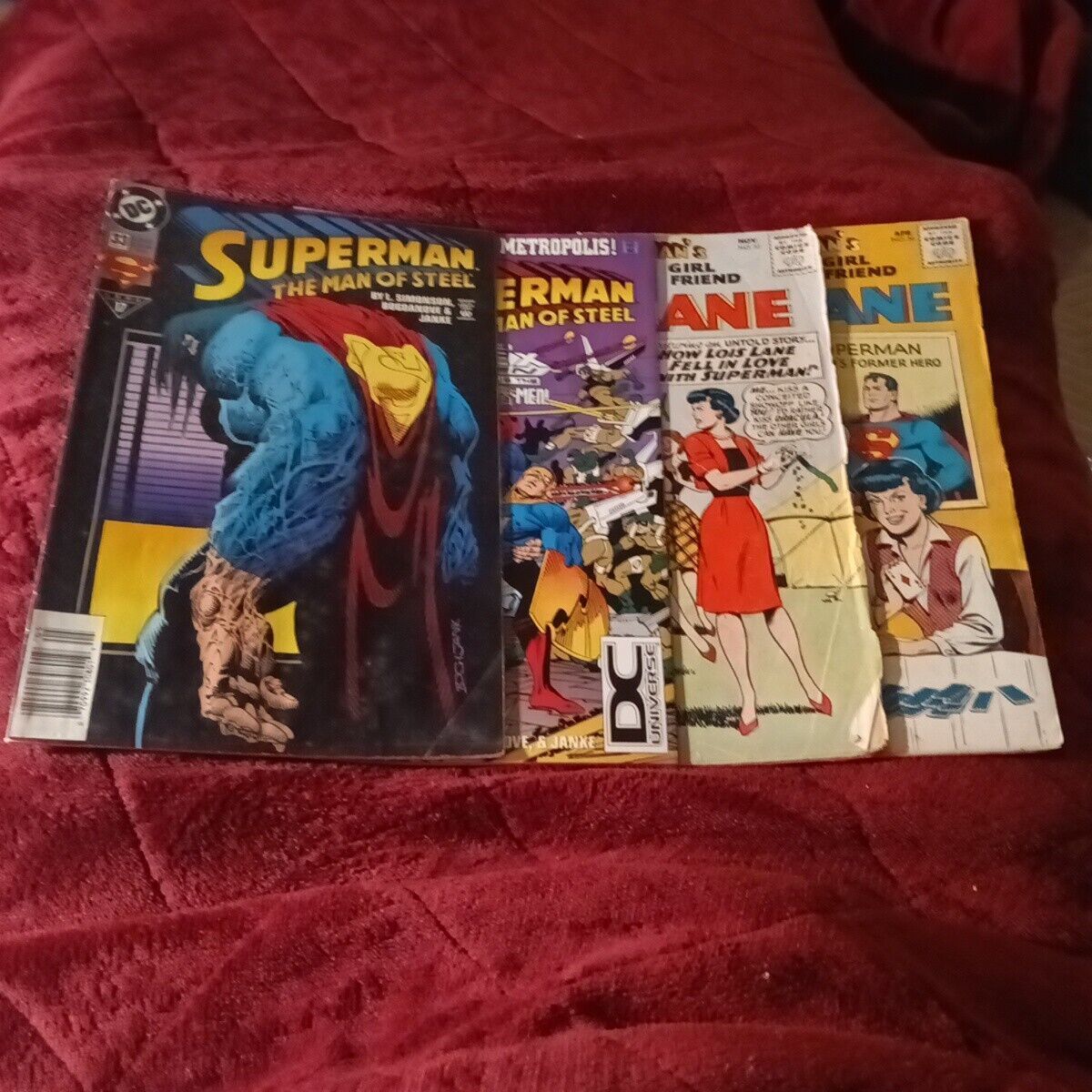Giant Superman 76 DC Worlds Finest Action Comic Silver Bronze Modern ...