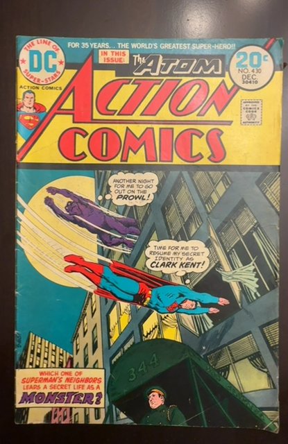 Action Comics #430 (1973) Superman | Comic Books - Bronze Age, DC ...