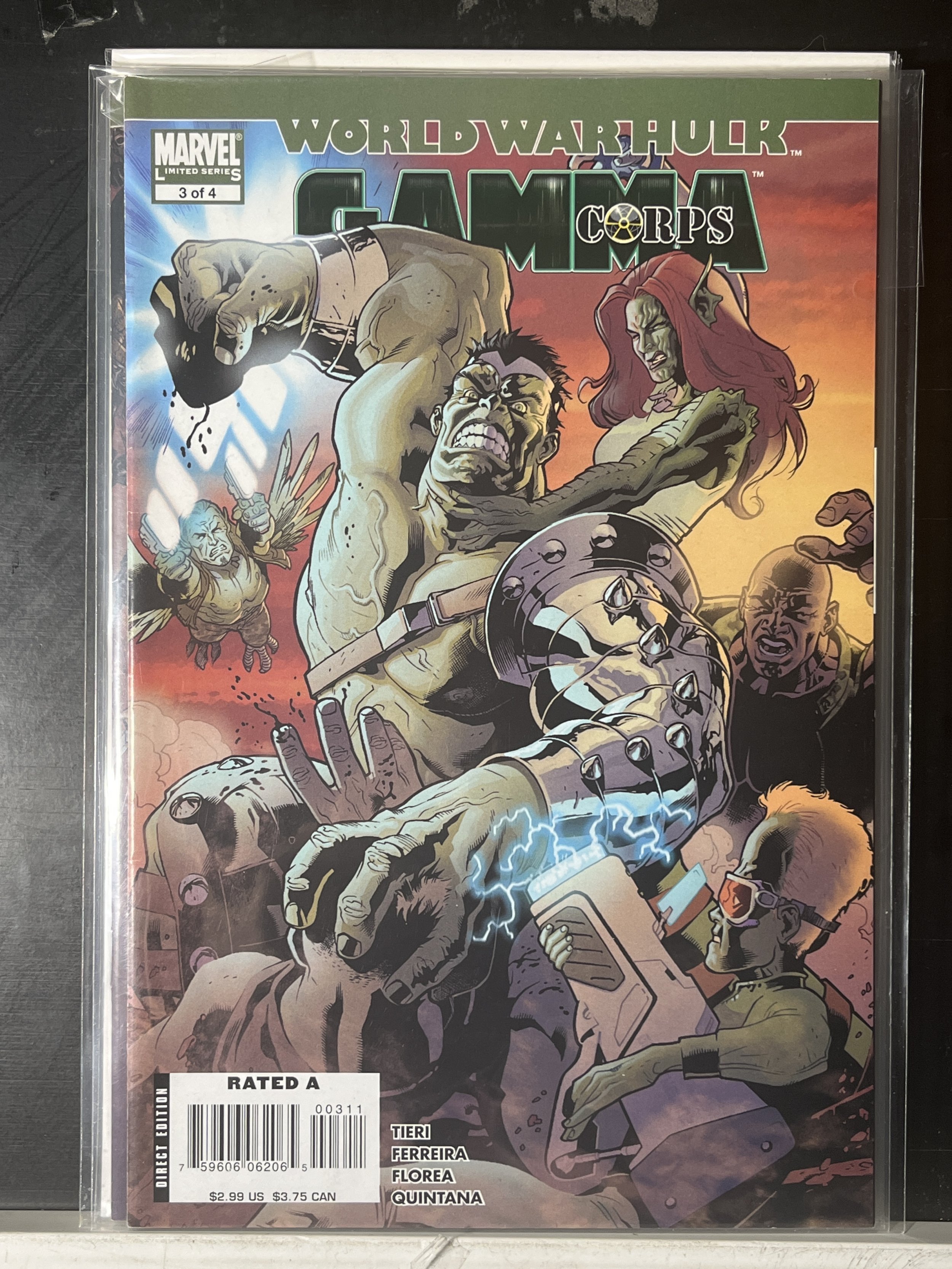 World War Hulk: Gamma Corps #3 (2007) | Comic Books - Modern Age ...