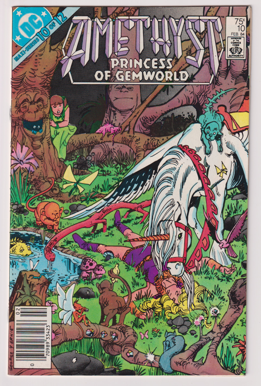 DC Comics! Amethyst, Princess of Gemworld! Issue #10! | Comic Books ...