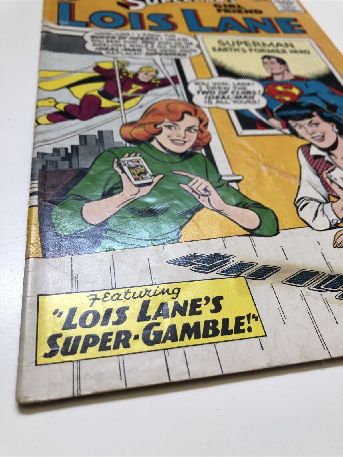 LOIS LANE #56 LOIS LANE'S SUPER-GAMBLE! 1965 Dc Comics Heavy Wear See ...