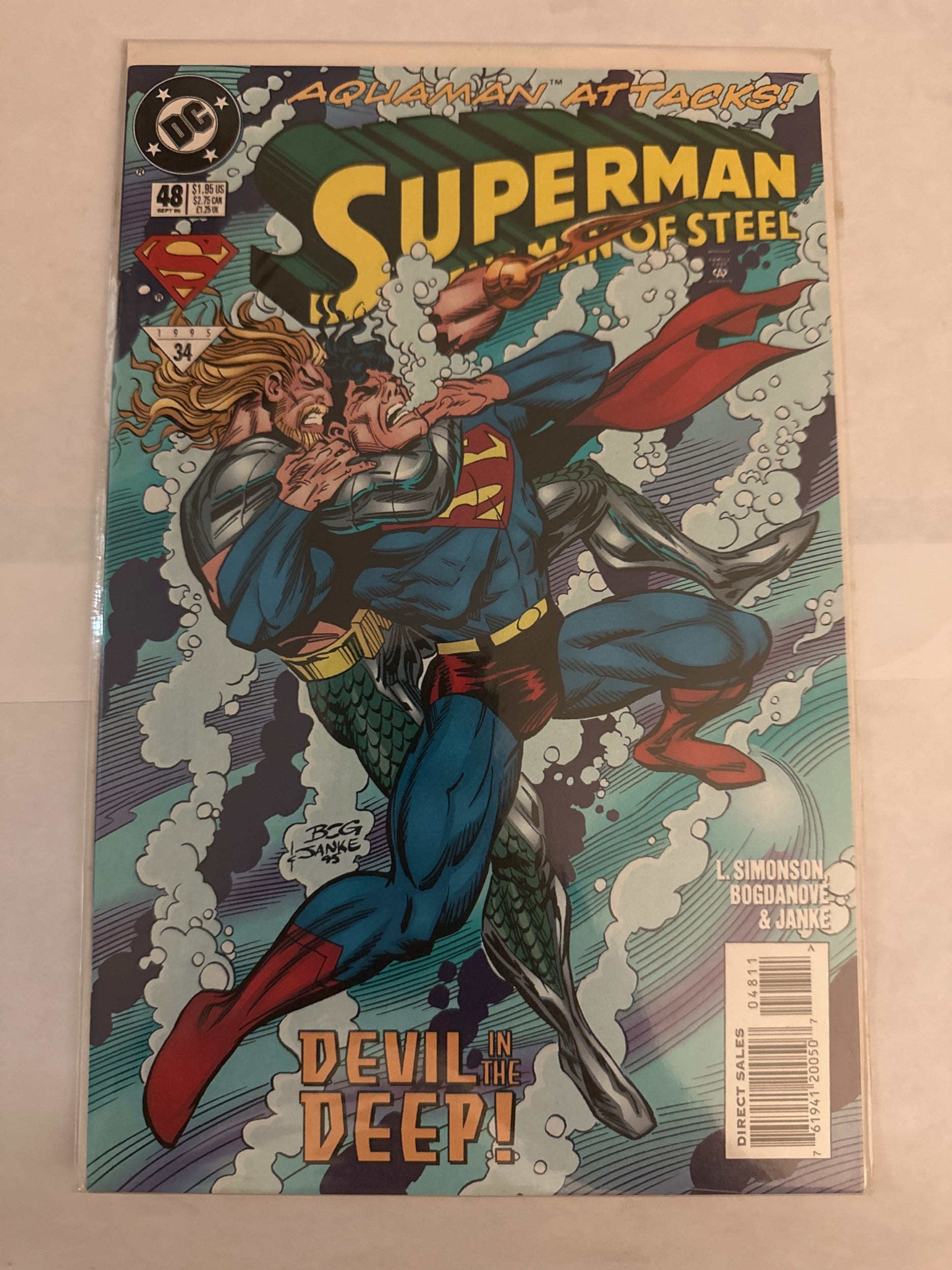 Superman: The Man of Steel #48 (1995) | Comic Books - Modern Age, DC ...
