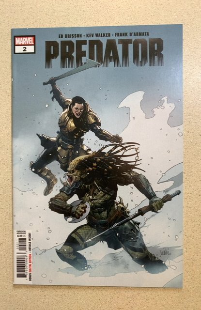 Predator #2 (2022) Ed Brisson Story Kev Walker Art Leinil Yu Cover ...