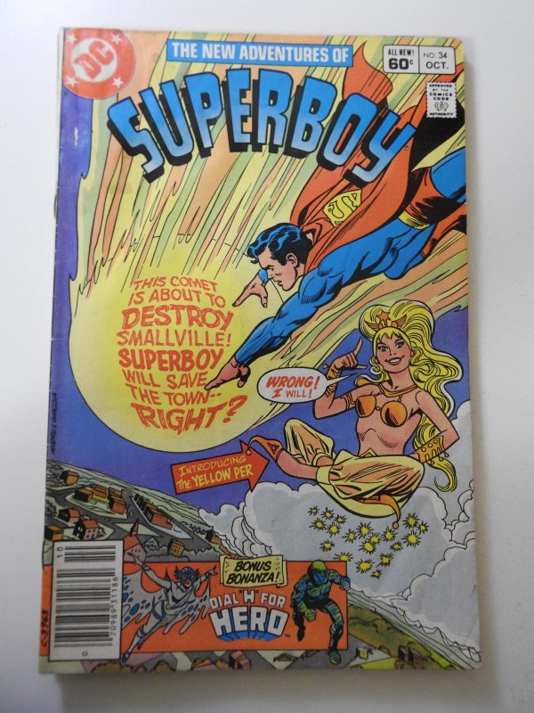 The New Adventures of Superboy #34 (1982) | Comic Books - Bronze Age, DC Comics, Superhero ...