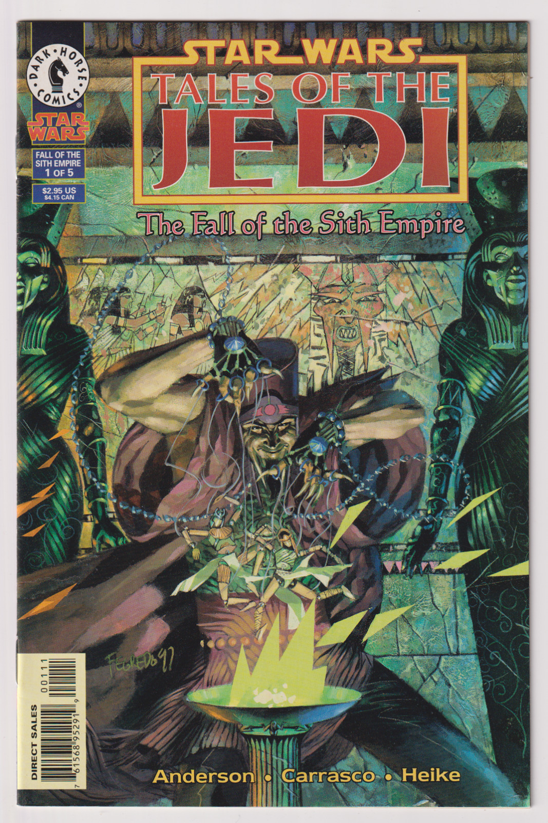 Dark Horse Comics! Star Wars: Tales of the Jedi - Fall of the Sith ...