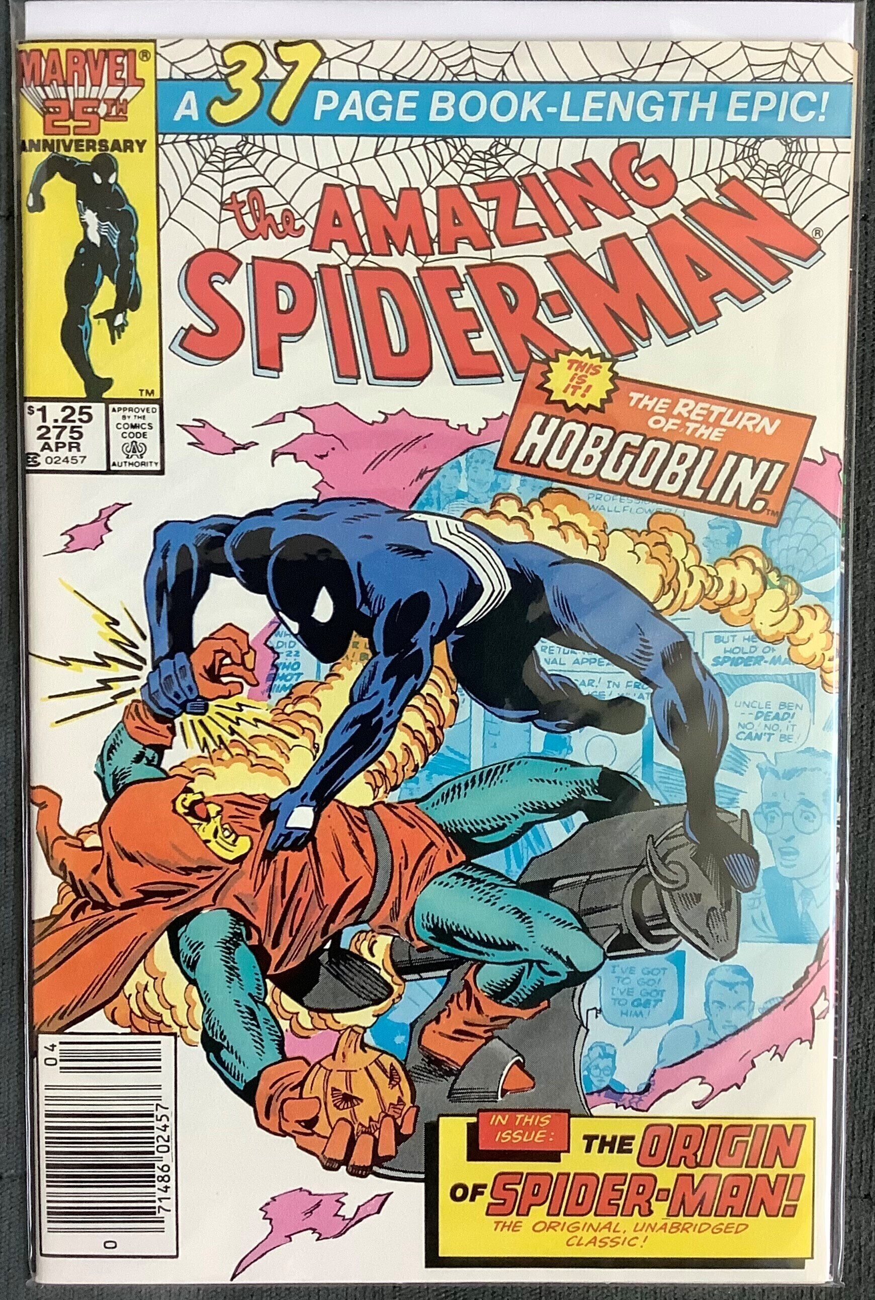 The Amazing Spider-Man #275 Newsstand Edition (1986, Marvel) NM+ ...