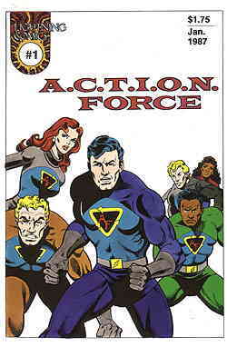A.C.T.I.O.N. Force (Lightning) #1 FN ; Lightning | Gordon Purcell ...