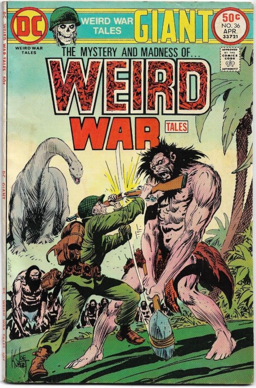 Weird WAR Tales#36 FN/VF 1975 DC Bronze AGE Comics | Comic Books ...