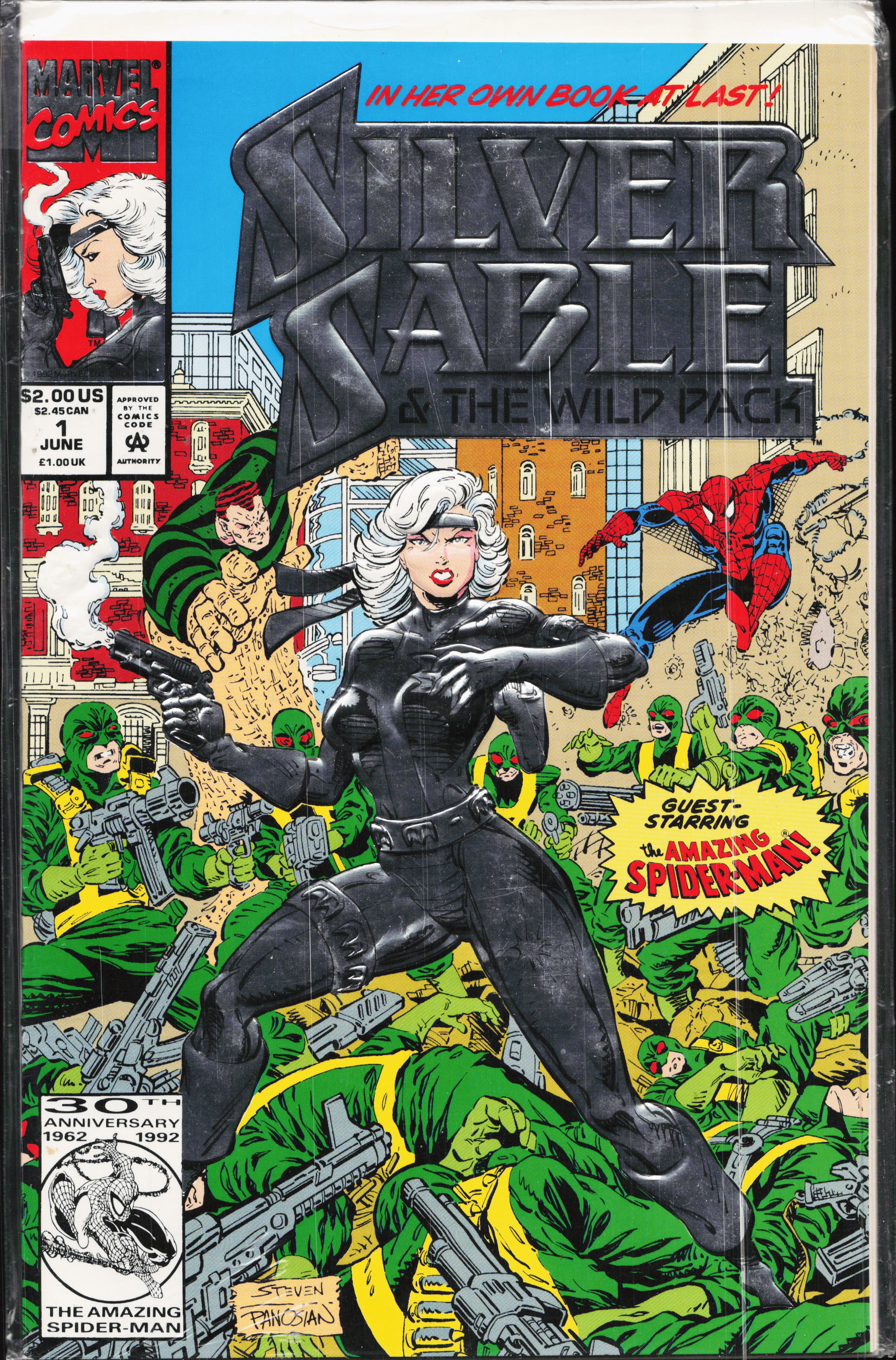 Silver Sable and the Wild Pack #1 (1992) Silver Sable | Comic Books ...