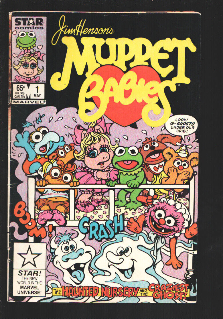 Muppet Babies #1 1985-Marvel-First issue-Marie Severin art on Jim ...