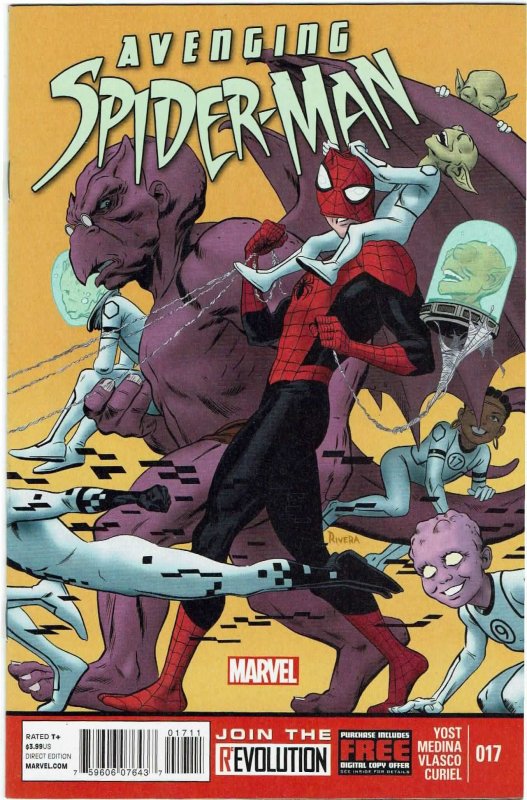 Avenging Spider-Man #17 Time Variance Authority She-Hulk NM | Comic ...