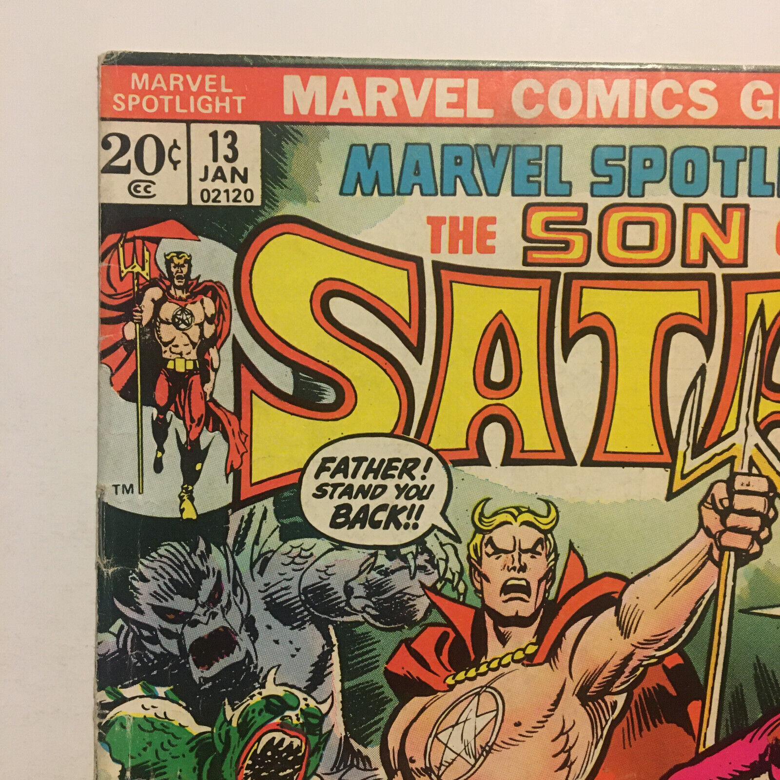 Marvel Spotlight #13 Origin Story 2nd Satana 1st Victoria Hellstrom ...