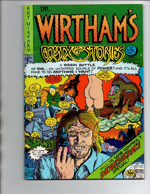 Dr Witham's Comix & Stories #4 - Underground Humor - 1982 - FN | Comic ...