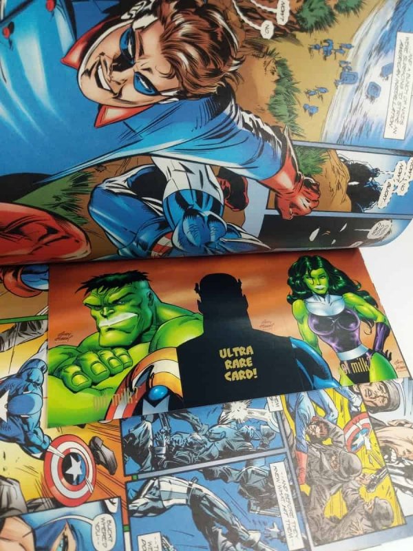 Captain America: Sentinel of Liberty #12 NM- Last Issue Card Insert ...