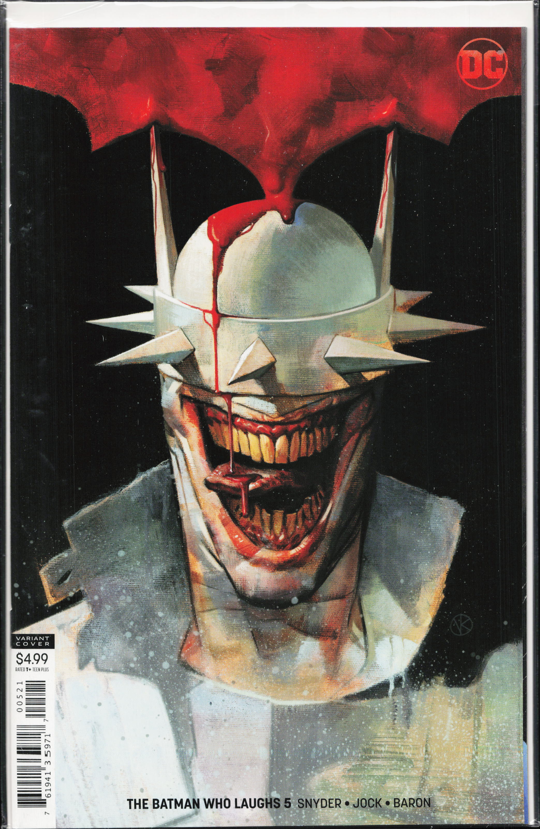 The Batman Who Laughs #5 Variant Cover (2019) The Batman Who Laughs ...
