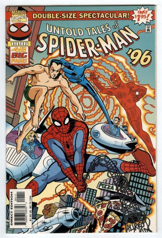 Untold Tales of Spider-Man '96 KEY Issue w/ Rogue's Gallery! Mike ...