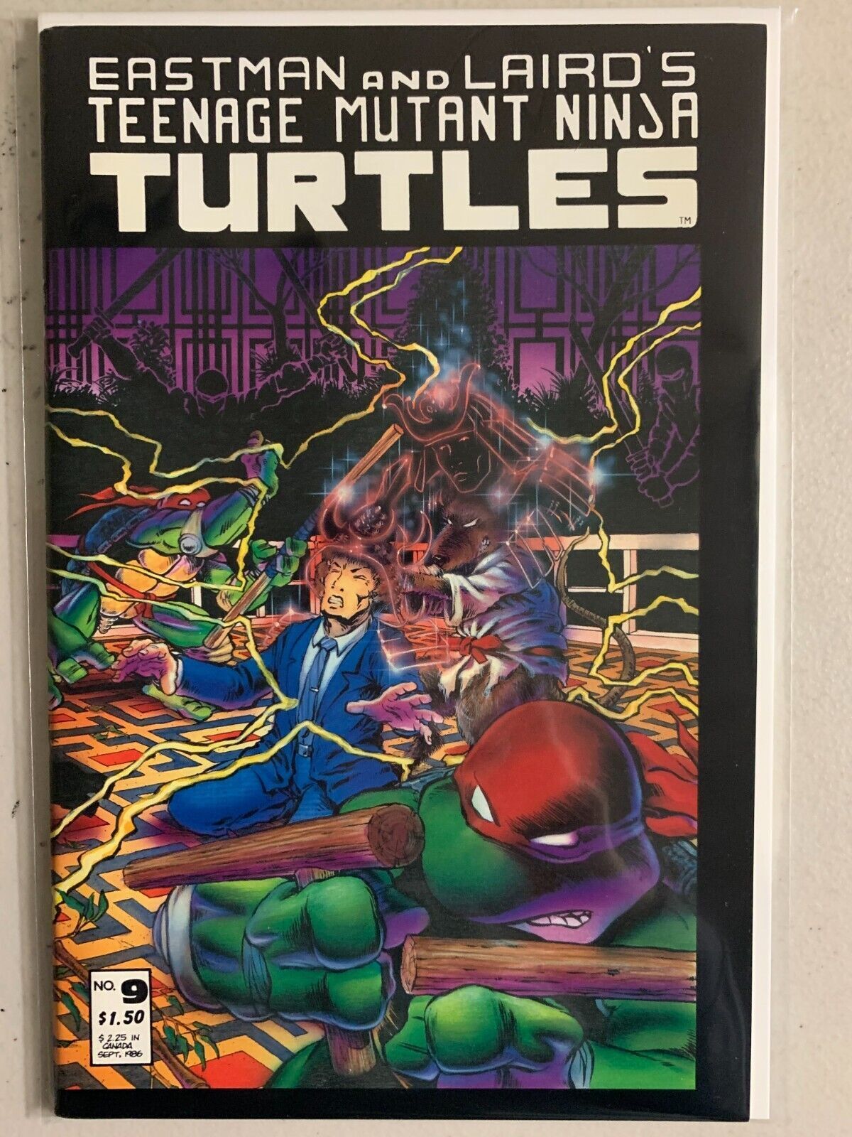 Teenage Mutant Ninja Turtle #9 Pre-teenage Turtles story 8.0 (1986 ...