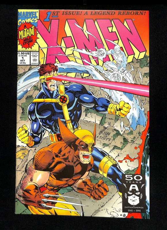 X-Men (1991) #1 Wolverine Cyclops Variant | Full Runs & Sets, Marvel ...