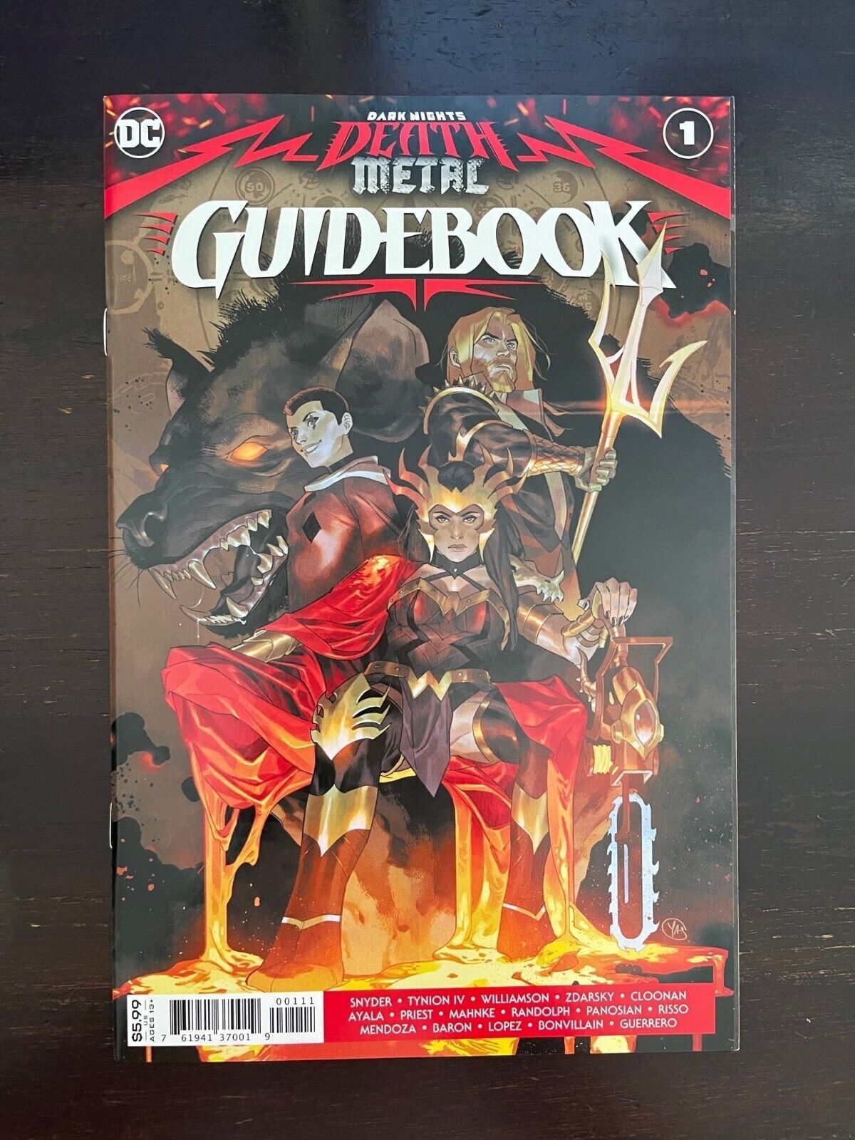 Dark Nights Death Metal Guidebook #1 Marvel 2020 NM 9.4 | Comic Books ...