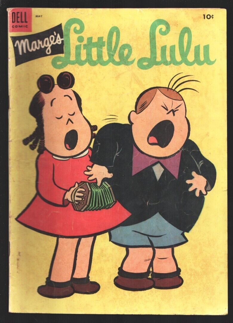 MARGE'S LITTLE LULU #71 1954-DELL-Tubby cover & story-Blank inside ...