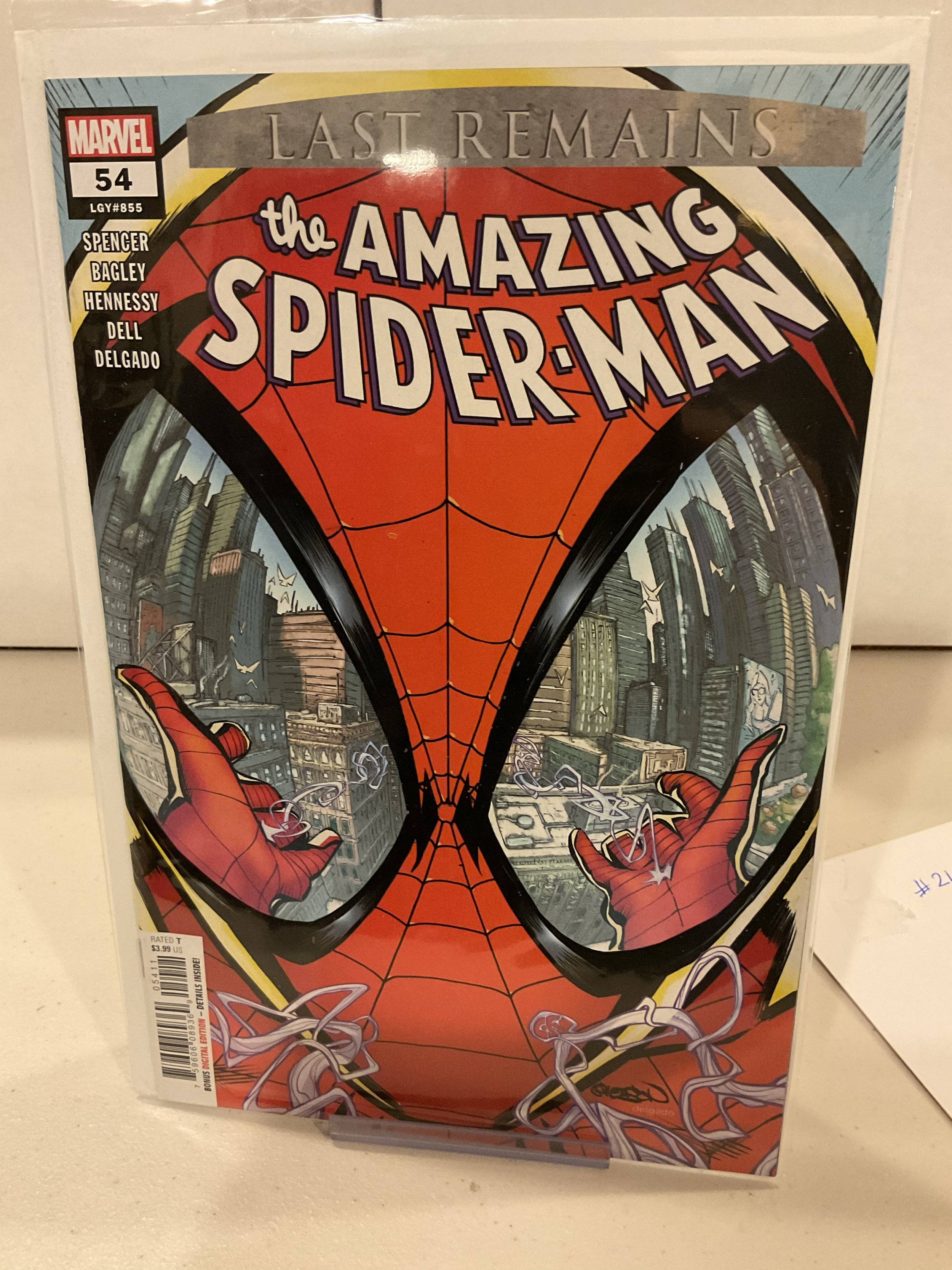Amazing Spider-Man #54 (Legacy #855) 2021 9.0 (Our Highest Grade ...
