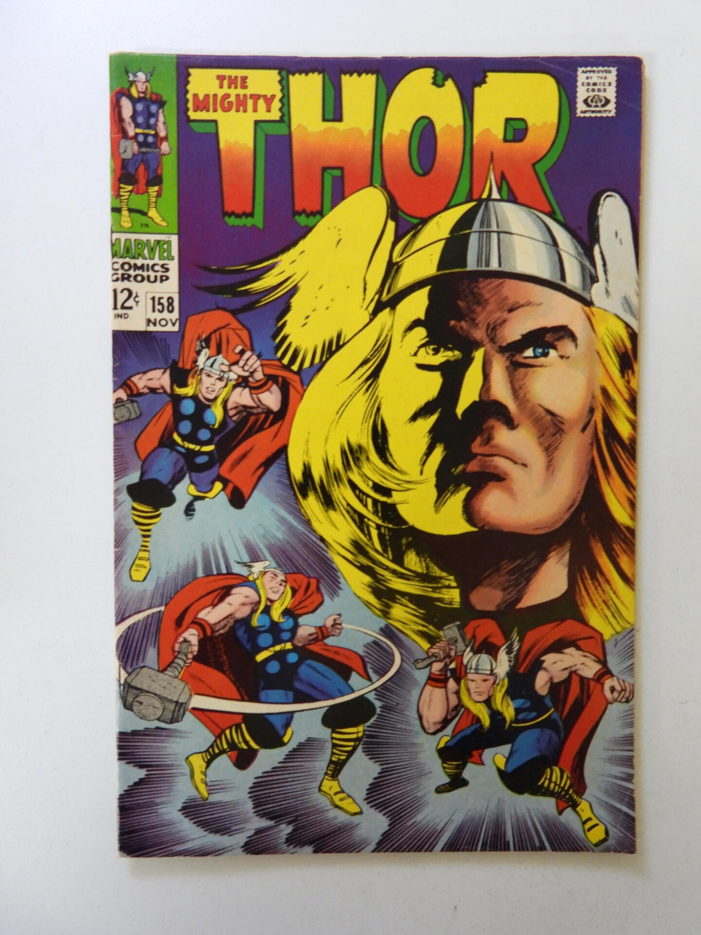 Thor #158 (1968) FN+ condition | Comic Books - Silver Age, Marvel ...