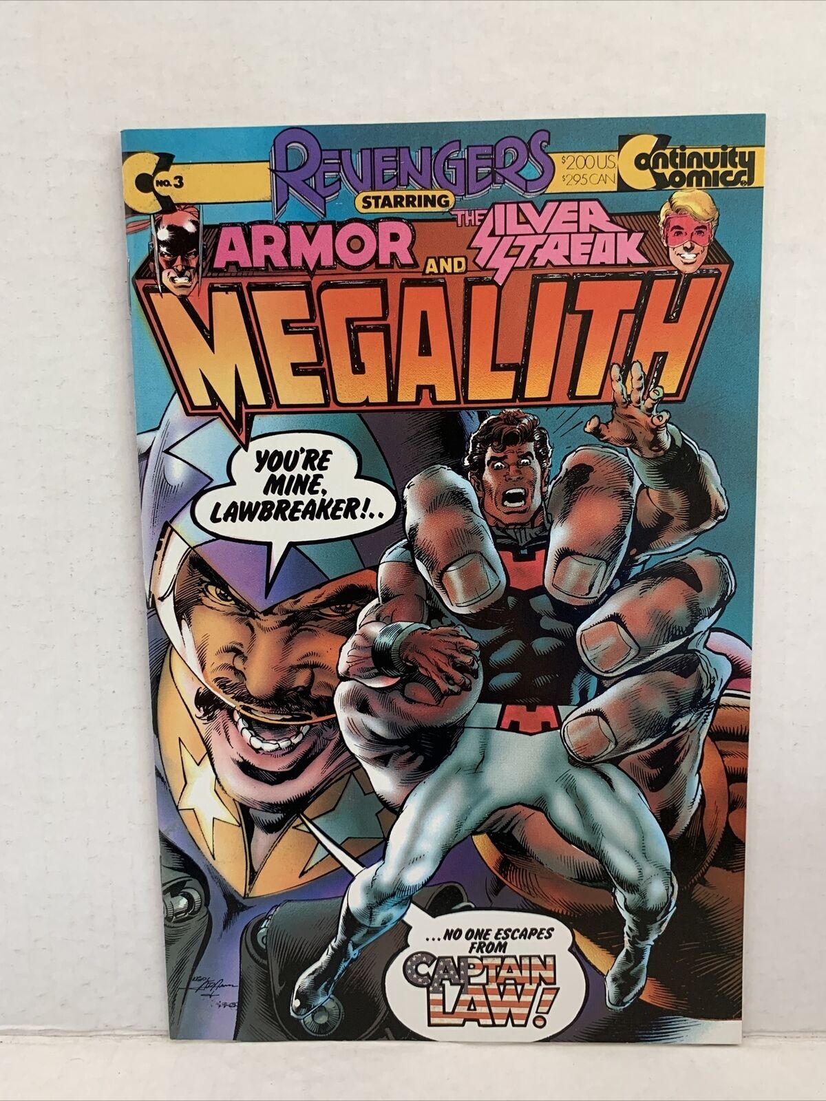 The Revengers Ft. Megalith #3 | Comic Books - Copper Age / HipComic