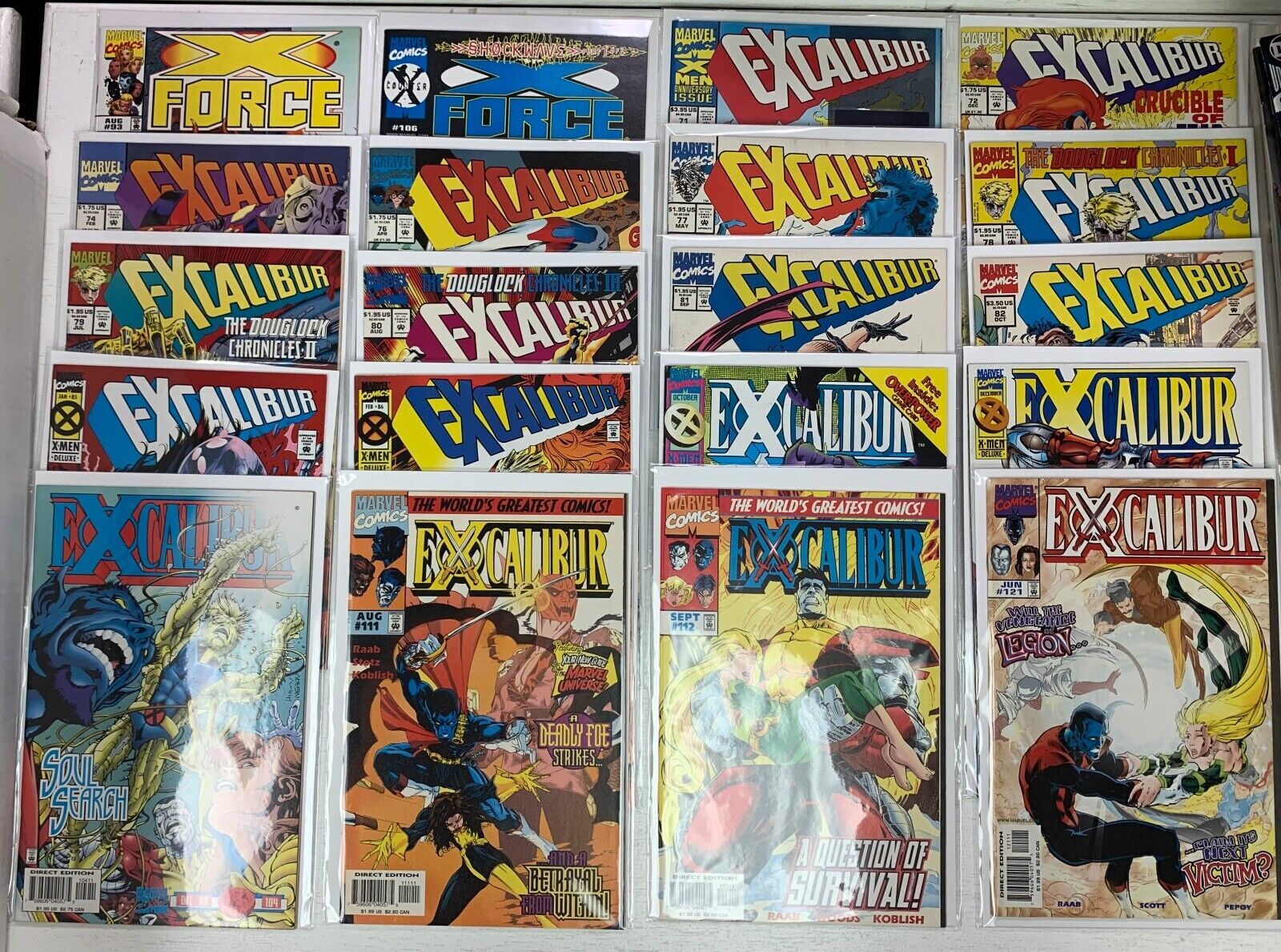 Custom comic lot X books, Alpha Flight, Teen Titans | Comic Books ...
