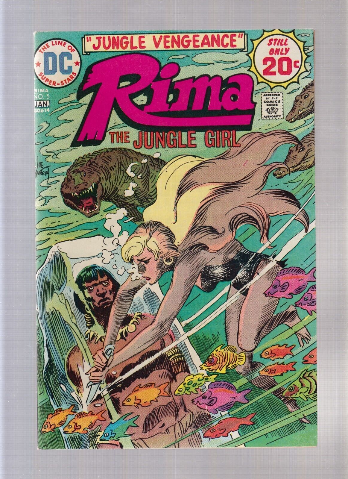 Rima, The Jungle Girl #5 - Jungle Vengeance! (6.0) 1974/75 | Comic ...