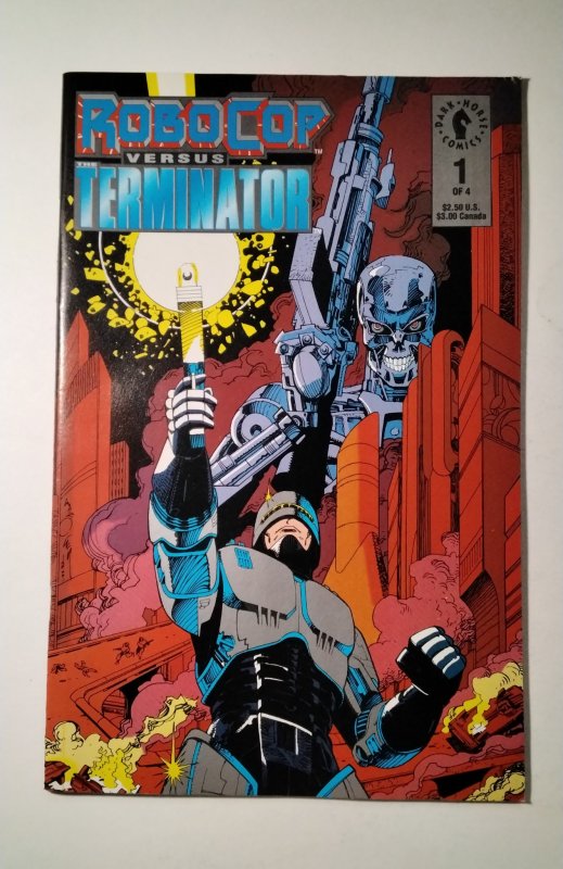 RoboCop versus The Terminator #1 (1992) Dark Horse Comic Book J750 ...