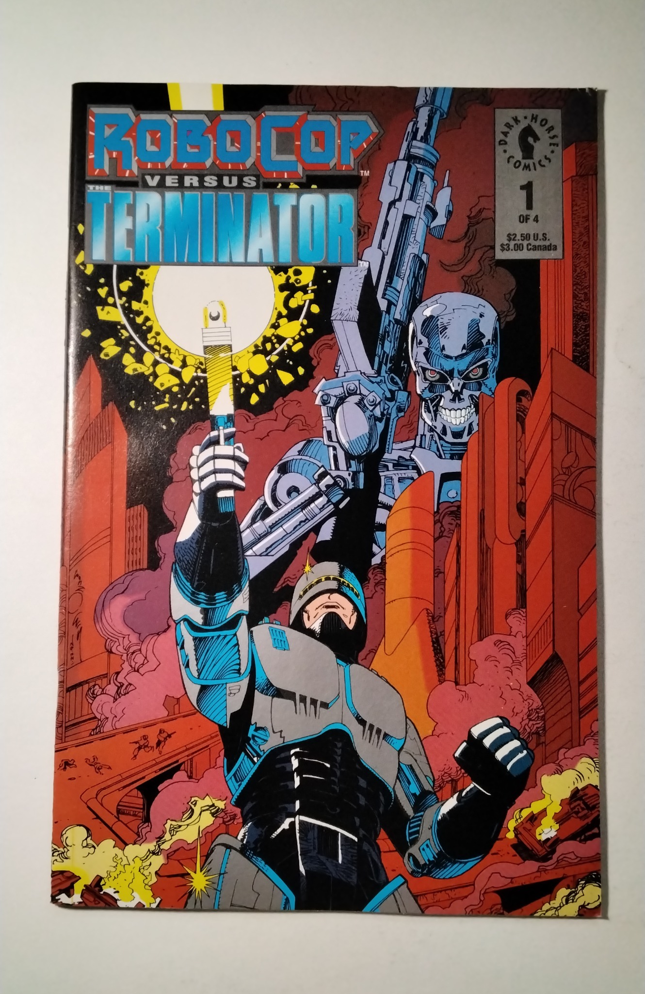 RoboCop versus The Terminator #1 (1992) Dark Horse Comic Book J750 ...
