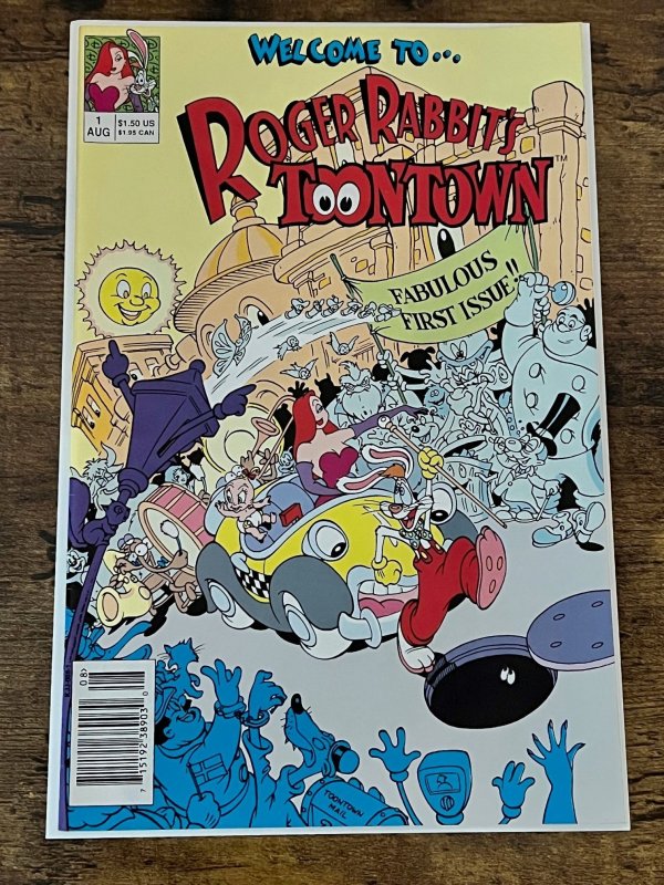 Roger Rabbit's Toontown #1 (1991). NM-. First issue. | Comic Books ...