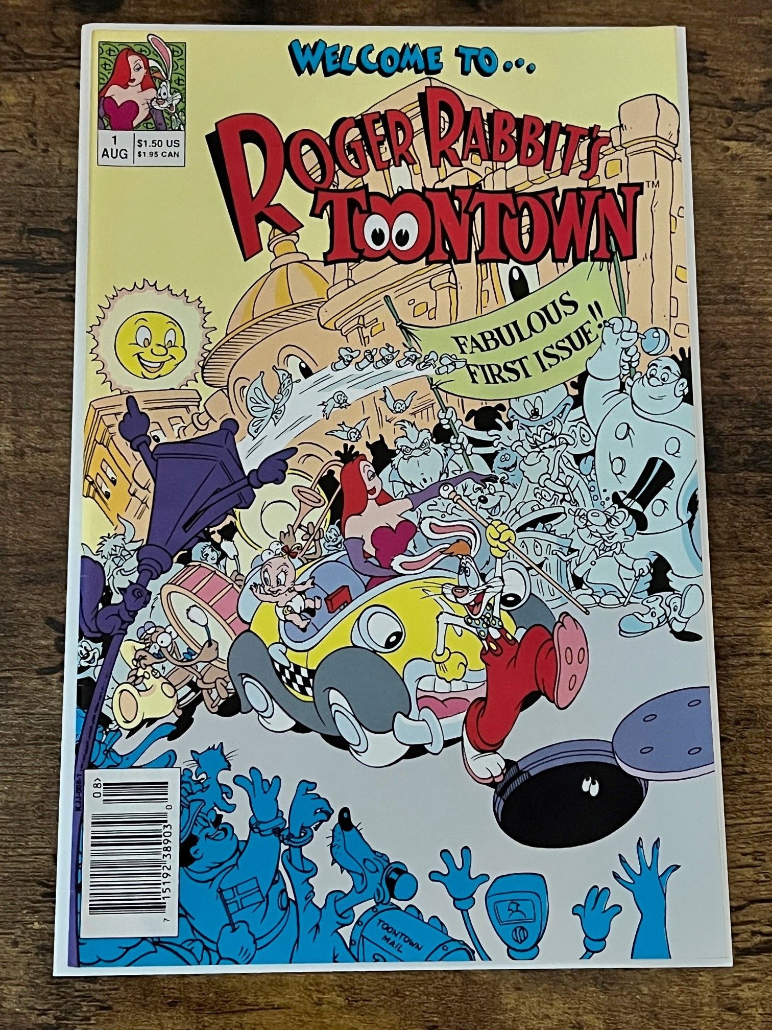 Roger Rabbit's Toontown #1 (1991). NM-. First issue. | Comic Books ...