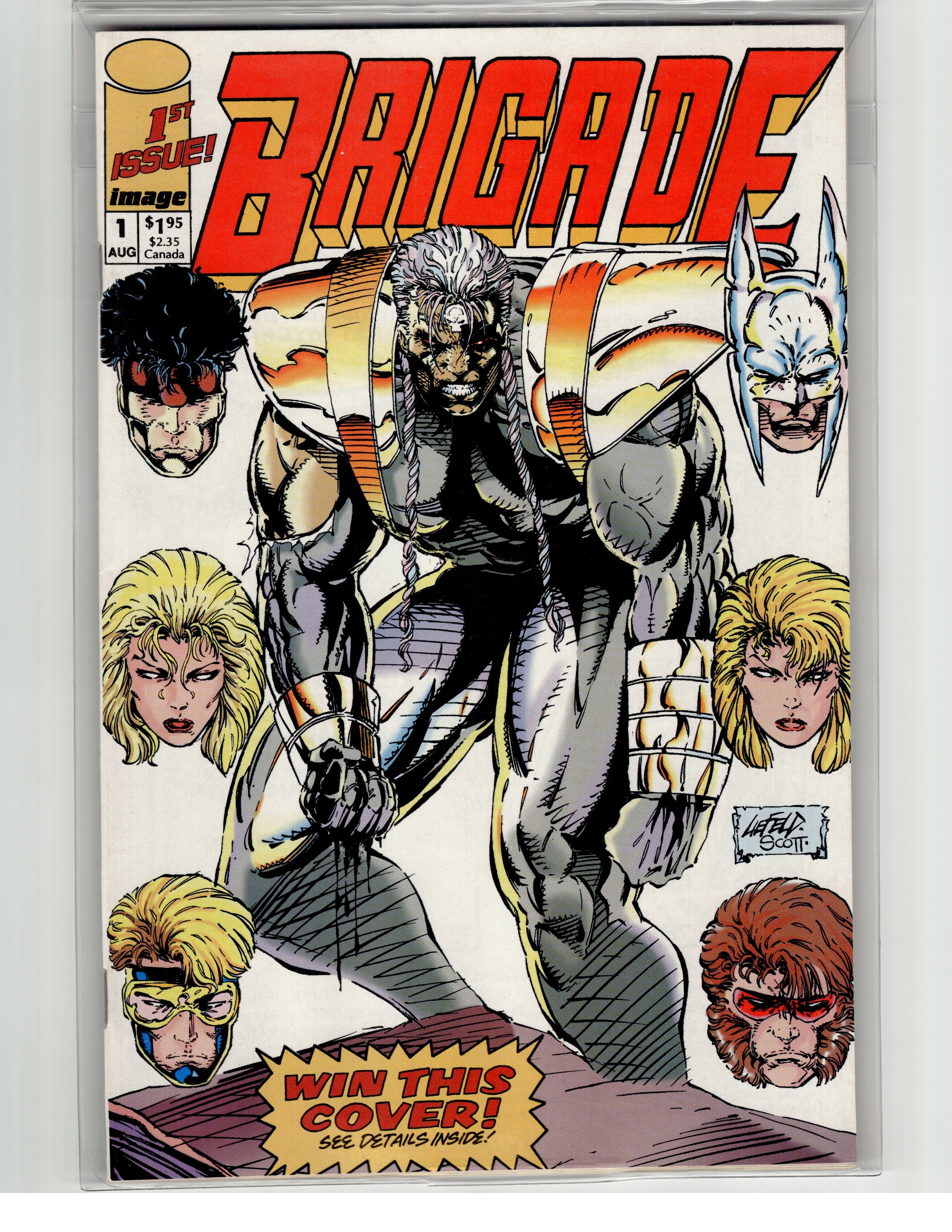 Brigade #1 (1992) Brigade | Comic Books - Modern Age, Image Comics ...